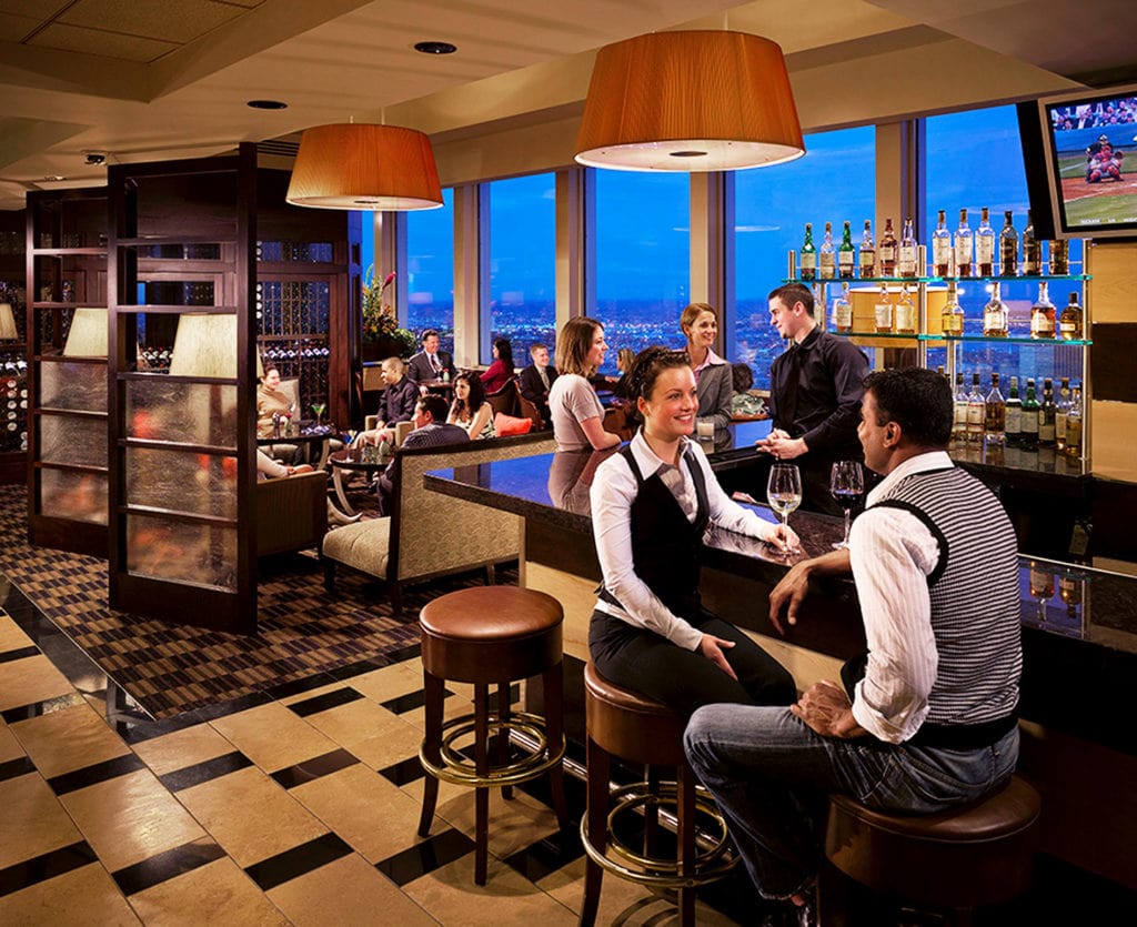 Top of the Hub restaurant - Ed Massery